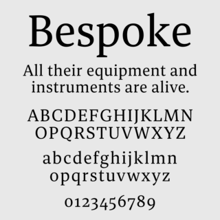 Bespoke Serif Font｜GOOD FONTS