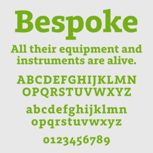 Bespoke Slab Font｜GOOD FONTS