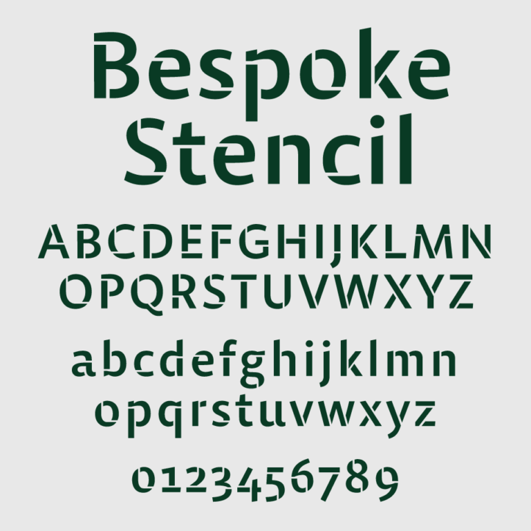 Bespoke Stencil Font｜GOOD FONTS