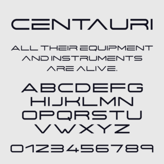 Centauri Font｜GOOD FONTS