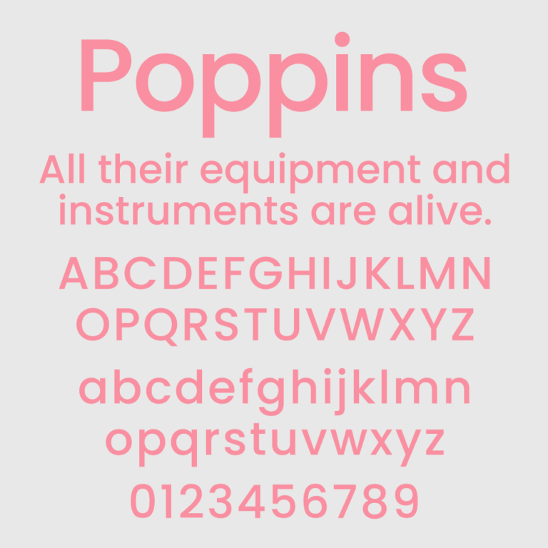 Poppins Font｜GOOD FONTS
