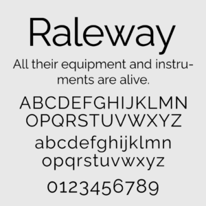 Raleway Font｜GOOD FONTS